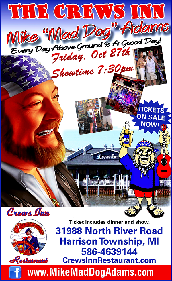 Mike "MAD DOG" Adams ~ Put-in-Bay's Original Ziggy Zaggy Man ~ Every ...